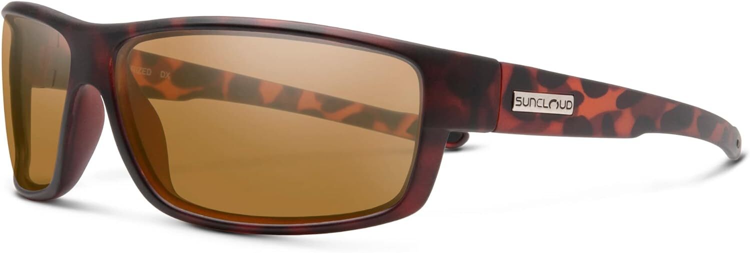 Suncloud Voucher Active Sunglasses - Matte Tortoise | Polarized Brown ...