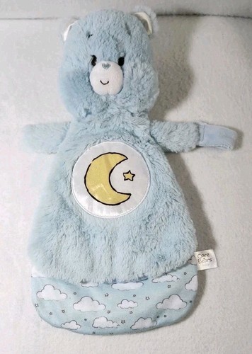 Care Bears Baby Soother Bedtime Bear Pacifier Keeper Blue 14" Plush ...