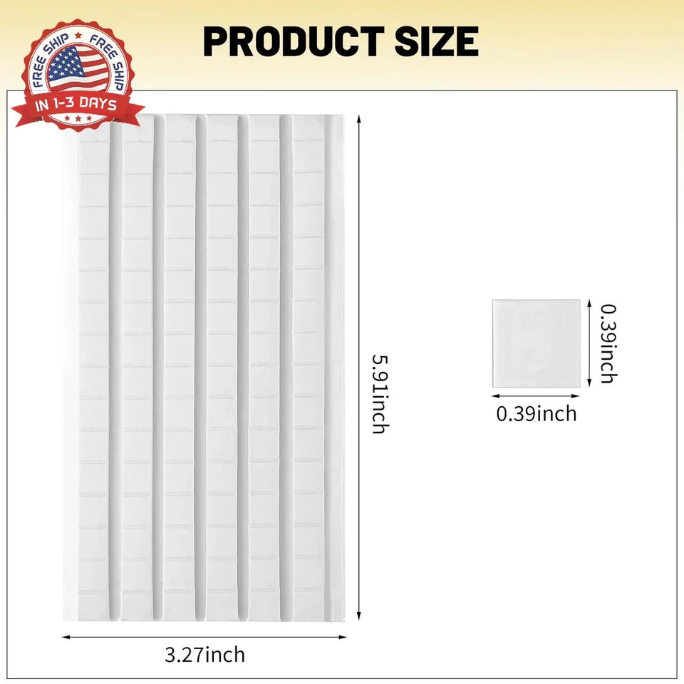 102 Pcs Adhesive Sticky Tack, Removable Poster Putty - Reusable ...
