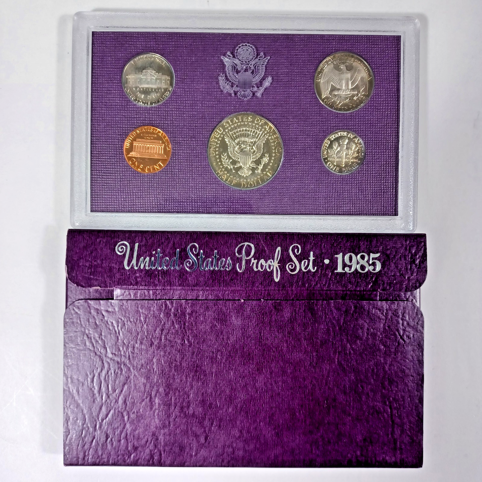 1985-86 Mint Proof Sets with Box | eBay