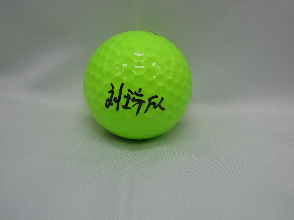 Ruixin Liu Hand Signed Vice Golf Ball Autograph LPGA | eBay