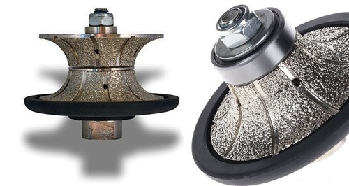 1/2" 1" Full Bullnose RADIUS Bullnose Router Bit stone concrete marble ...