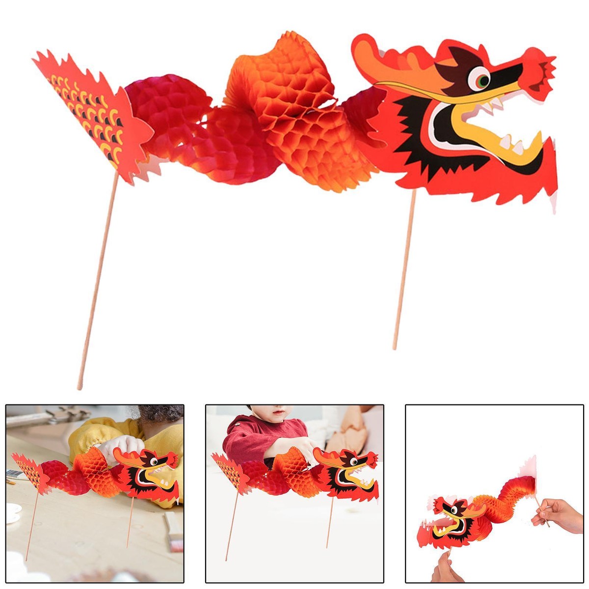 Art Chinese Dragon Puppet Chinese Dragon Puppet Project #106
