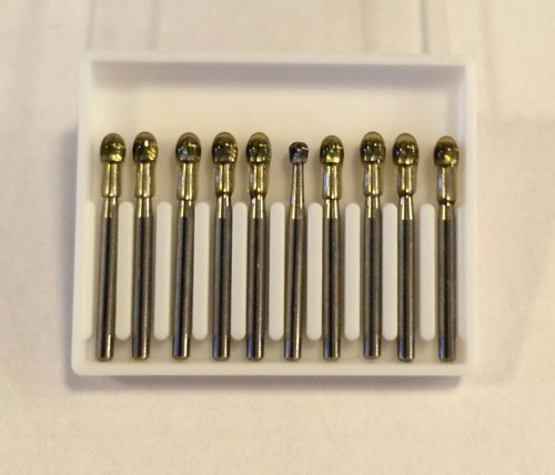 FG6 Premium Carbide Round Dental Bur 6 Blades 10pk | eBay