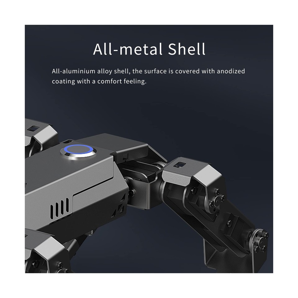 ELECFREAKS microbit Robotic Dog Xgo Kit, 12 Movable Joint DIY ...