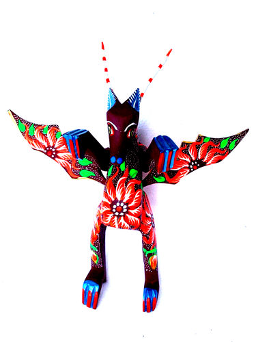 DRAGON Alebrije Large Standing Hand Carved Oaxacan Folk Art Oaxaca ...