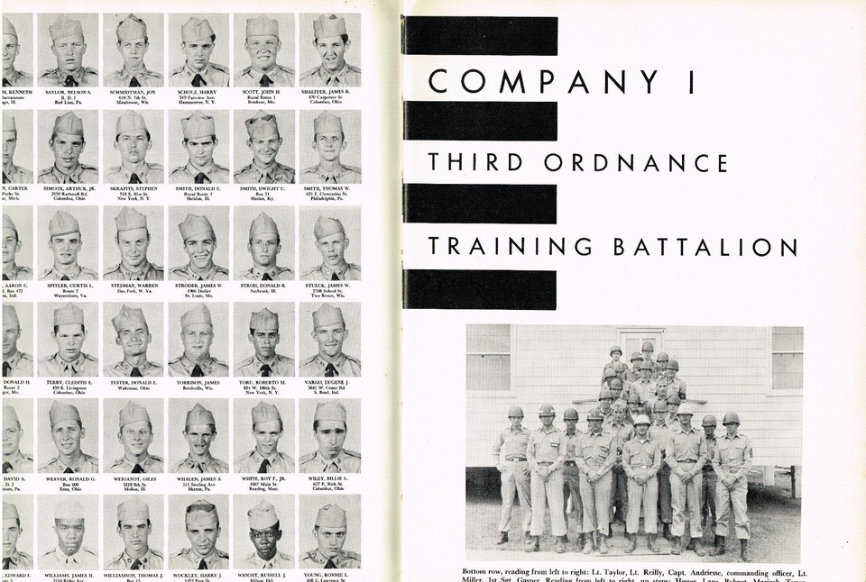 Military Yearbook Army Abderdeen Proving Ground Ordance Training Center ...