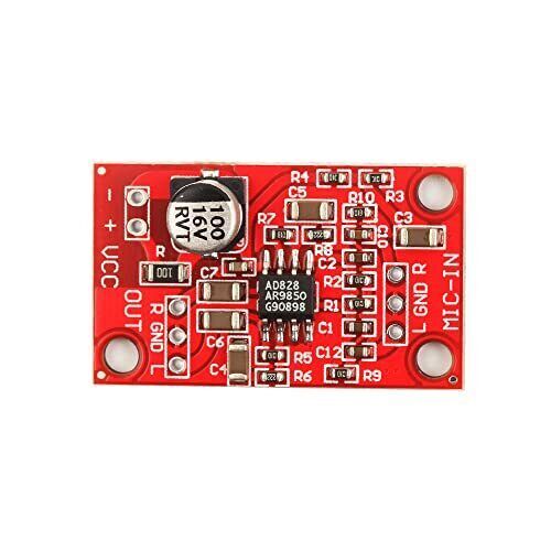 5-15V AD828 Stereo Preamp Power Amplifier Board Preamplifier Module # ...