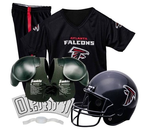 Atlanta Falcons Kids NFL 6pc Deluxe Football Uniform Set, Small | eBay