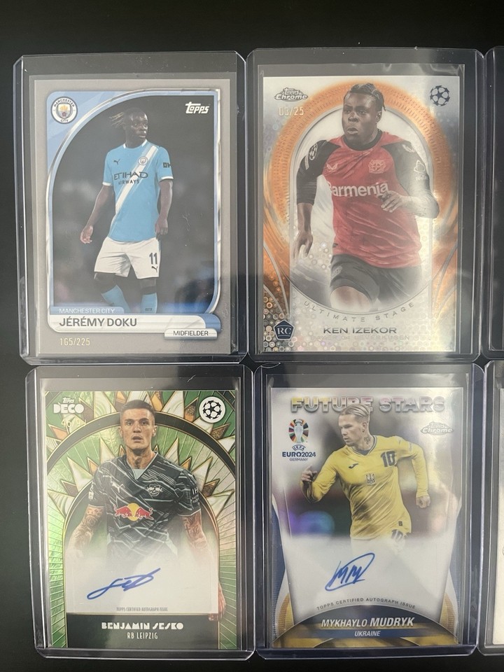 Topps/Panini - 8 Card Bundle - 5x Auto, 3x Numbered | eBay UK