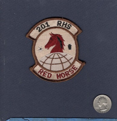201 RHS Voir Cheval USAF Pa Ang Escadron Patch | eBay