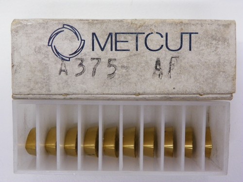 10 PIECES, METCUT A375-AD CARBIDE INSERTS F044 | eBay
