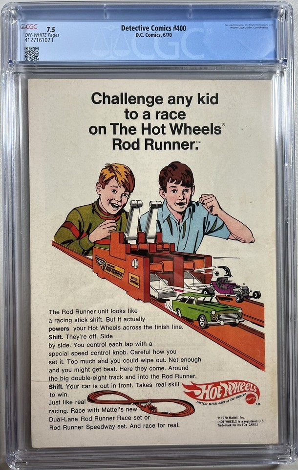 Detective 400 (DC, 1970) CGC 7.5 OWP **1st Appearance Man-Bat** | eBay