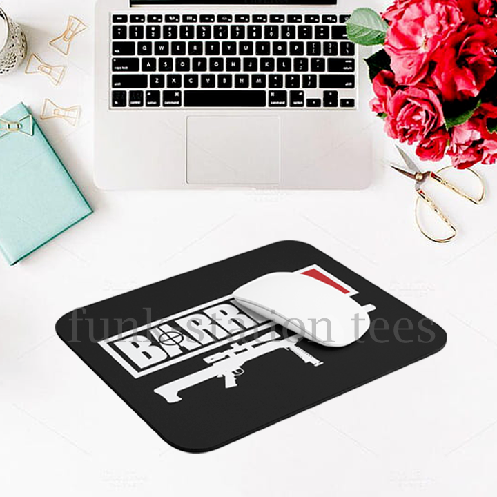 BARRETT Ammunition Guns Firearms Black Mouse Pad Desk Mat Gaming Mouse ...