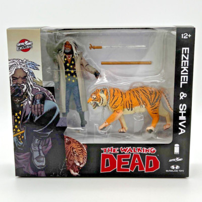 McFarlane THE WALKING DEAD All Out War EZEKIEL & SHIVA Action Figure ...