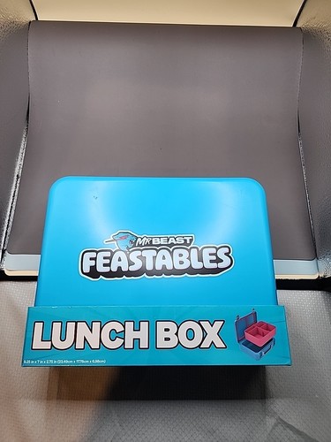 MrBeast Feastables World's Coolest Collectible Lunch Box, BPA-Free ...