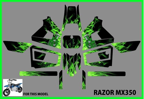 Razor MX350 graphics kit decals NEW MODEL | eBay
