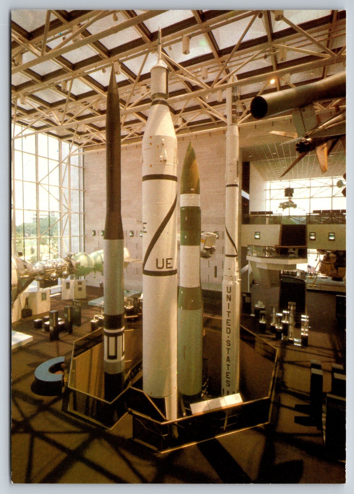 Postcard Missile Pit in State Hall Smithsonian 13N | eBay