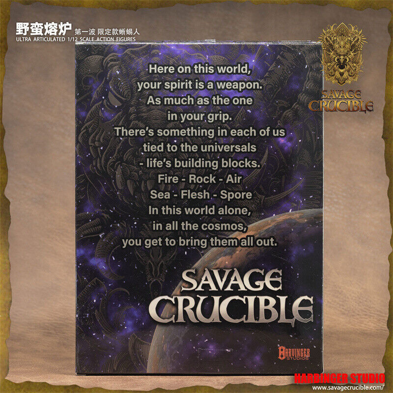 1/12 Harvinger Studios Savage Crucible Ultra Articulated Scale Figures ...