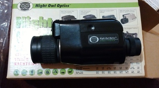 Night Owl Optics Cyclops Compact NOCC3 Night Vision Monocular for sale ...