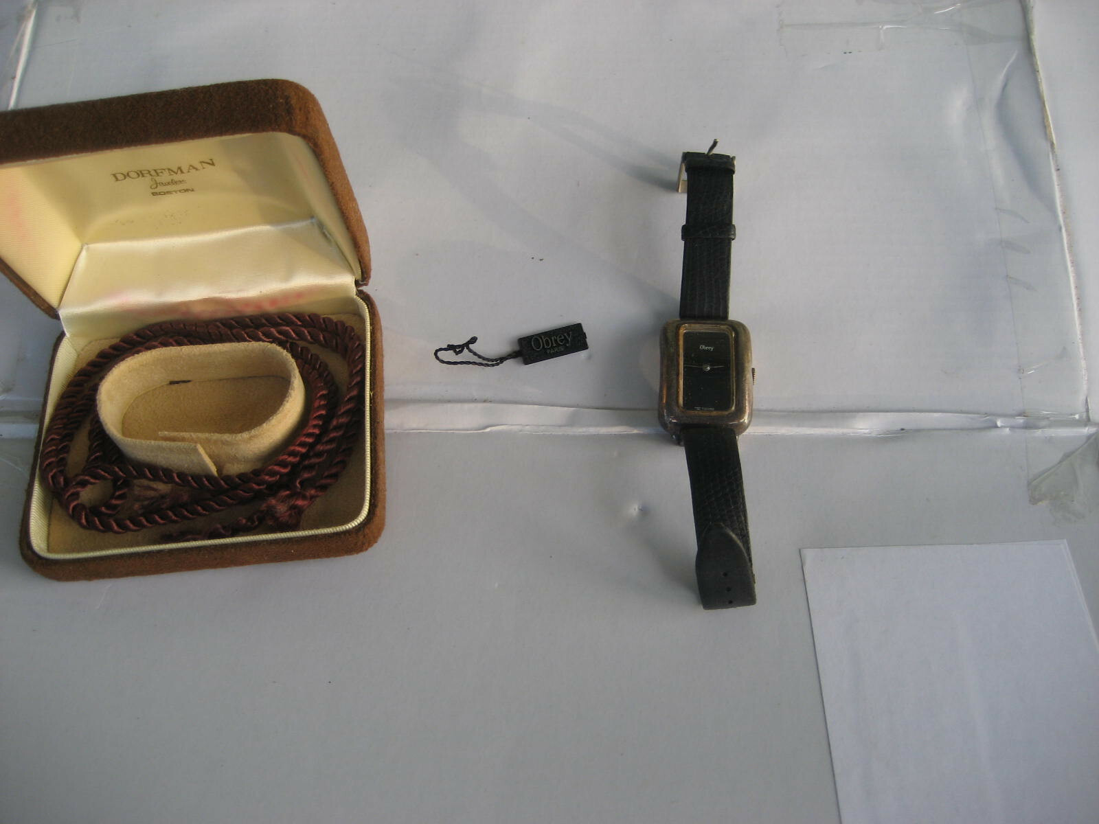 Obrey Solid Silver Watch, Made in France | eBay