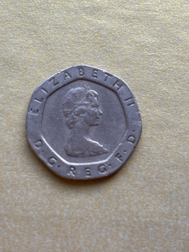 1982 20p Twenty Pence Coin GENUINE 🪙ORIGINAL FIRST YEAR MINT🪙RARE ...
