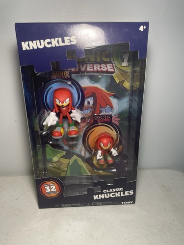 Classic Knuckles Tomy NIB Sonic The Hedgehog Figures | eBay