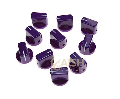 10x Guitar AMP Effect Pedal Knobs Davies 1510 Style Pointer Knob Purple | eBay