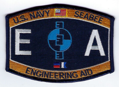 EA ENGINEERING AID RATING HAT PATCH US NAVY VETERAN PIN UP USS GIFT ...