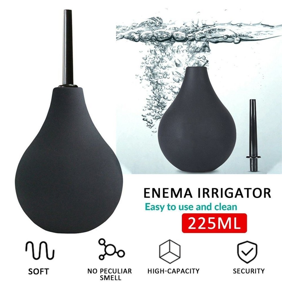 Anal Vaginal Bulb Douche Enema Rectal Colonic Irrigation Syringe ...