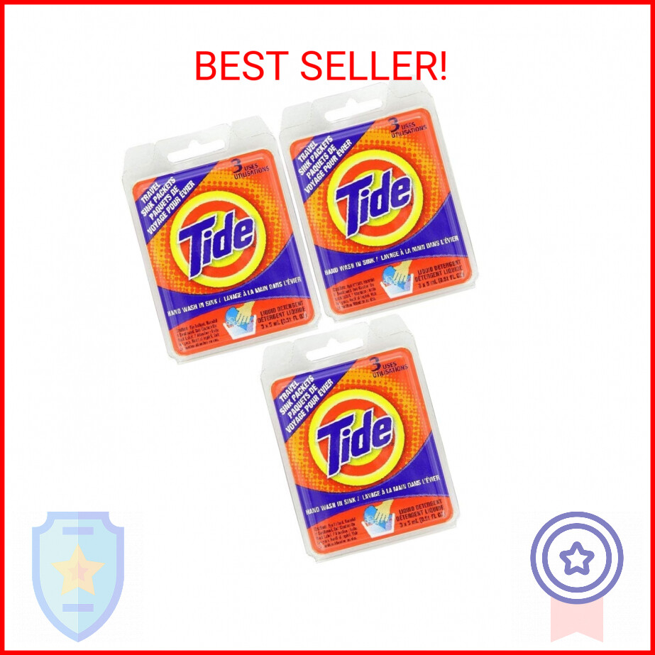 Tide Sink Packs Laundry Detergent Does 3 Loads (3 packs of 3) | eBay
