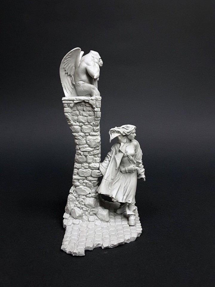 1/24 Scale Resin Figures Model Kit Fantasy Scene Unpainted Unassembled ...
