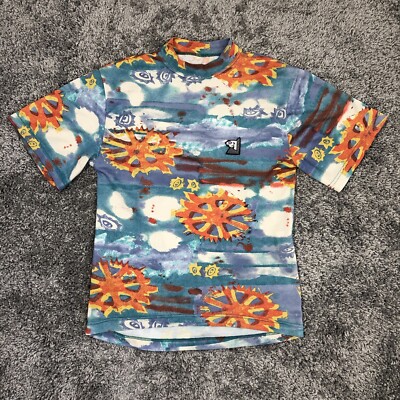 Riff & Raff Multicolor Mambo Style Vintage Mesh Jersey T Shirt Mens S ...