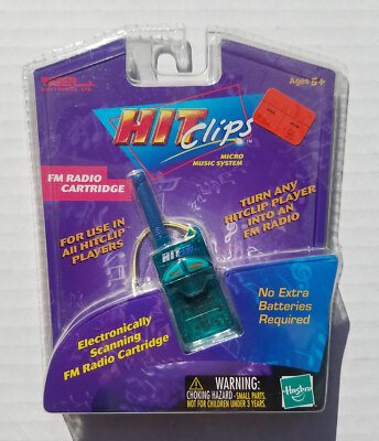 Hit Clips FM Radio Cartridge - New SEALED | eBay