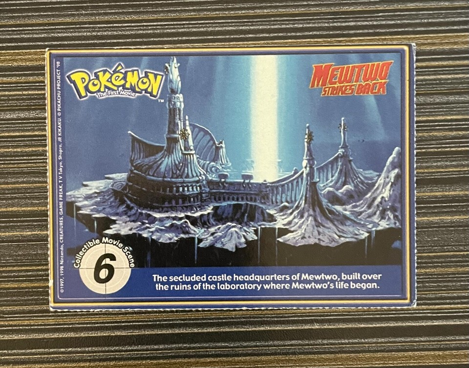 1999 Muk #89 Pokemon The First Movie Promo Card PokeTrivia PERFORATED ...