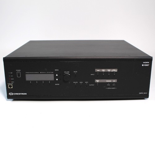 Crestron DMPS-100-C 6505025 Digital Media Presentation System Switcher ...