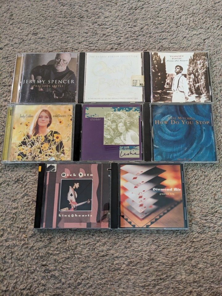 Mixed Lot of 30 CDs - Electronic, Adult Contemporary, Easy Listening ...