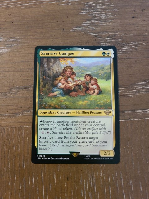 MTG Samwise Gamgee The Lord of the Rings: Tales of Middle-earth 0222 ...