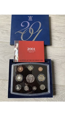 2001 Royal Mint UK Proof Coin Set | eBay