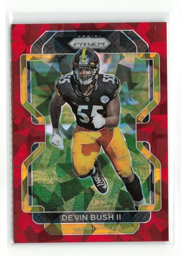 DEVIN BUSH II #257 2021 PANINI PRIZM Red Ice | eBay