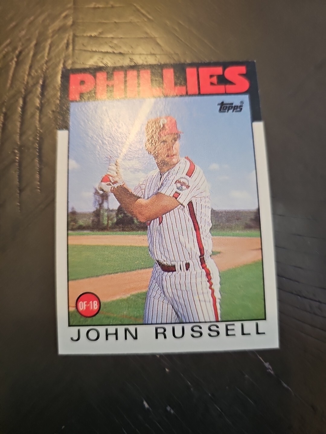 1986 Topps - #392 John Russell Philadelphia Phillies OF-1B | eBay
