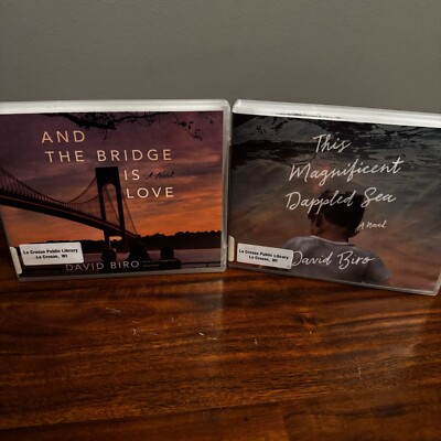 Lot: 2 David Biro Audio Book CD Set The Magnificent Dappled Sea Bridge ...