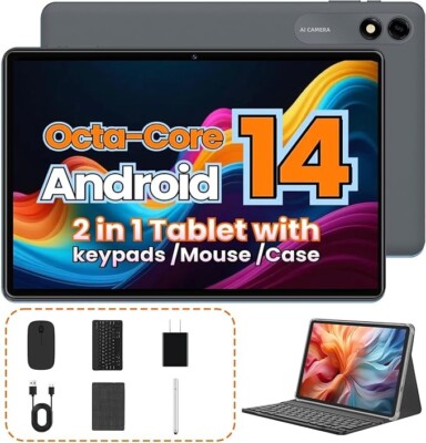 Tablet 10 inch Ultra Big Android 14 Tablets 512GB Expandable 10GB RAM ...