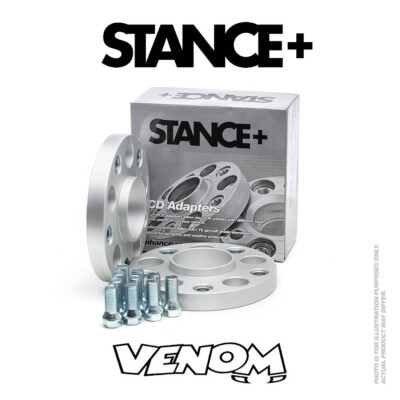 Stance+ 20mm PCD Hub Adapters VW Transporter T5 5x120 65.1 to 5x130 71. ...