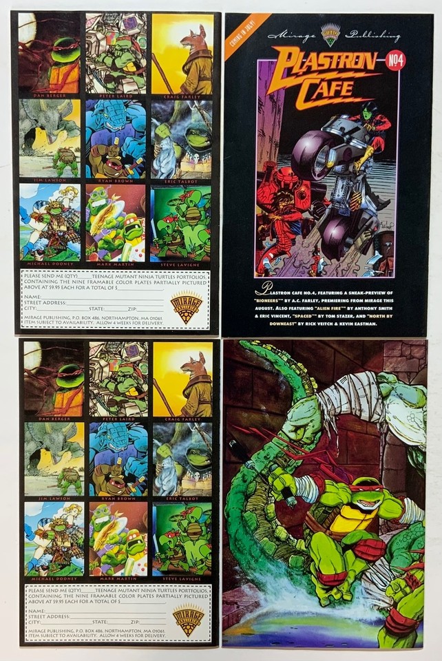 TEENAGE MUTANT NINJA TURTLES #45 46 49 59 VF 1992 93 MIRAGE Studios ...