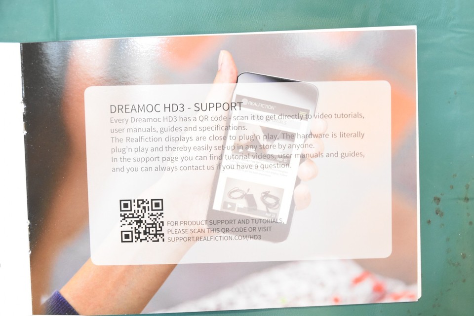 Realfiction Dreamoc HD3 - 3D Holographic/Hologram Display with Stand ...