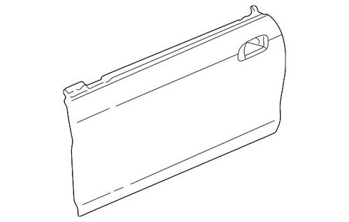 Genuine Honda Skin R Front Door 67111-S82-315ZZ | eBay
