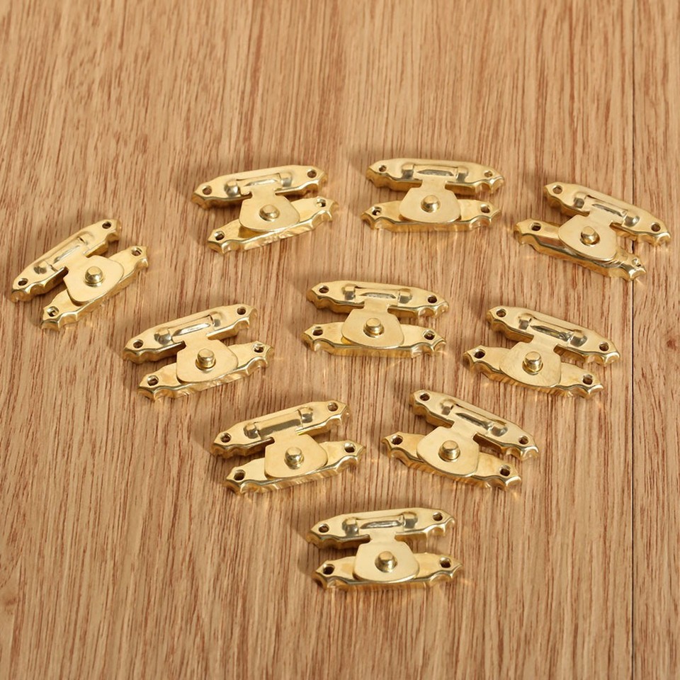 Yellow Bronze Buckles Building Small Things Clasp Hardware With Screws ...