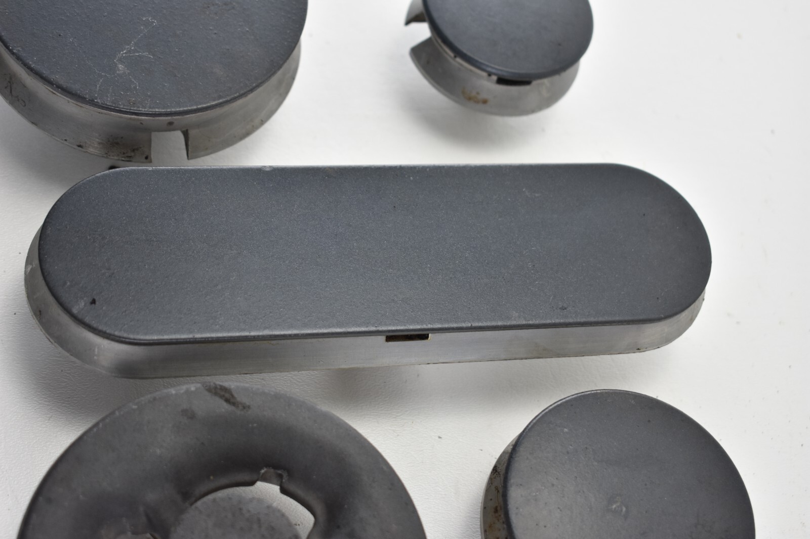 Genuine GE Range Oven Burner Head Set # WB16K10076 WB16K10079 ...