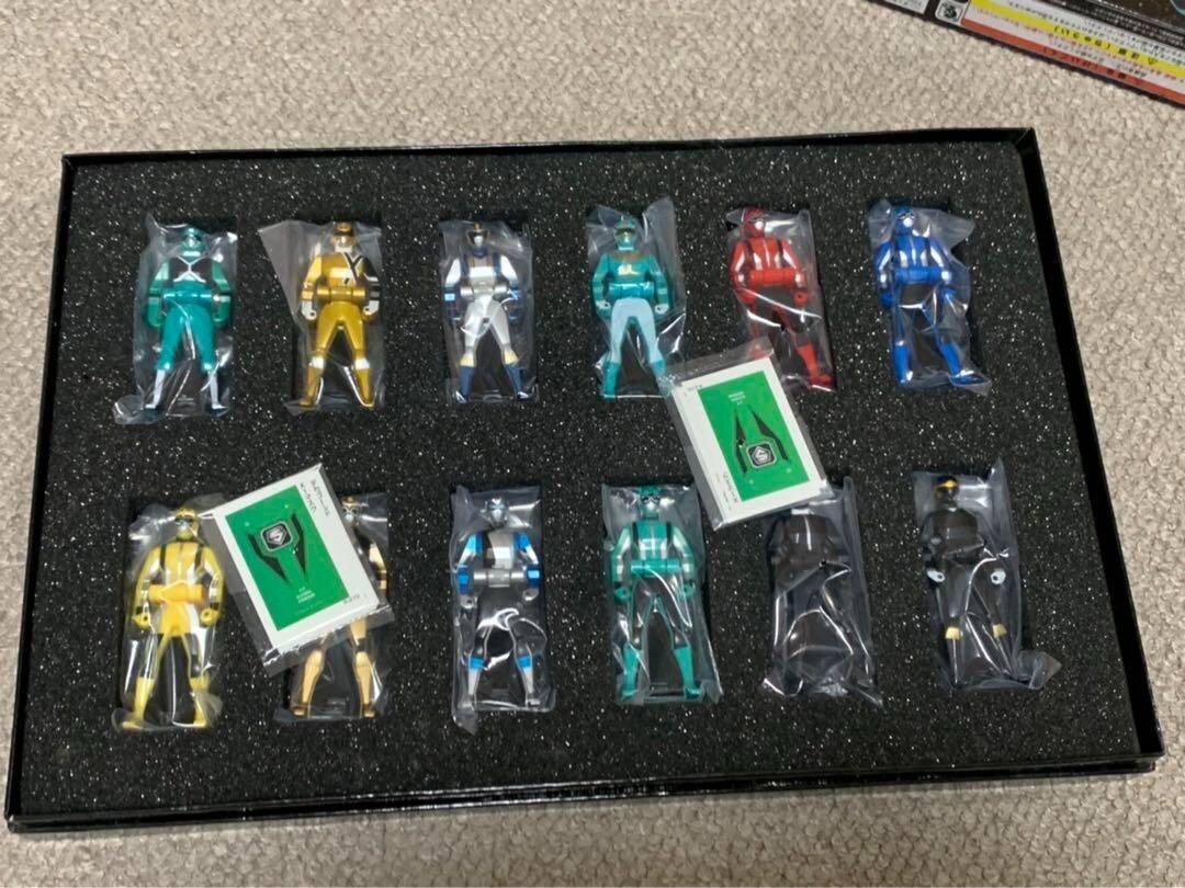 Power Rangers Super Megaforce Gokaiger Ranger Key Set LOST EDITION ...